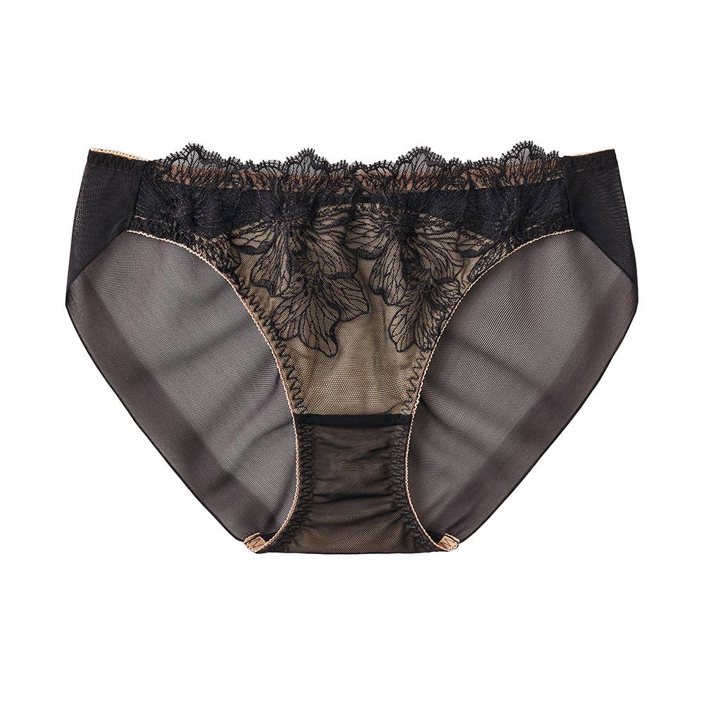 【more more Sheer BRA(透明感ブラ)】ハーフショーツ【SALE】 JS1052H :レディース ショーツ