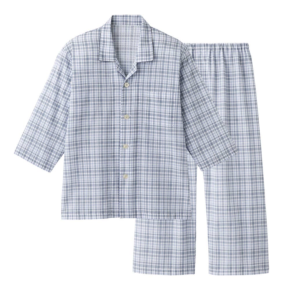 Pajamas with dry mesh material on the back, 8/10 sleeves and pants ...